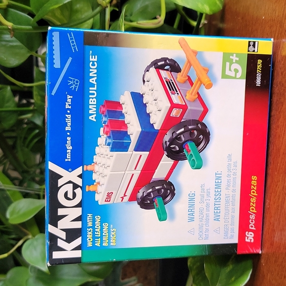knex | Toys | Rare Knex Building Blocks Bricks Ambulance 56pc New Rare ...